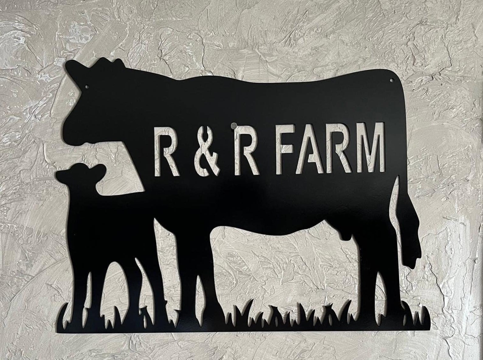 Custom Metal Sign, Custom Metal Farm Sign, Customized Business Sign ...