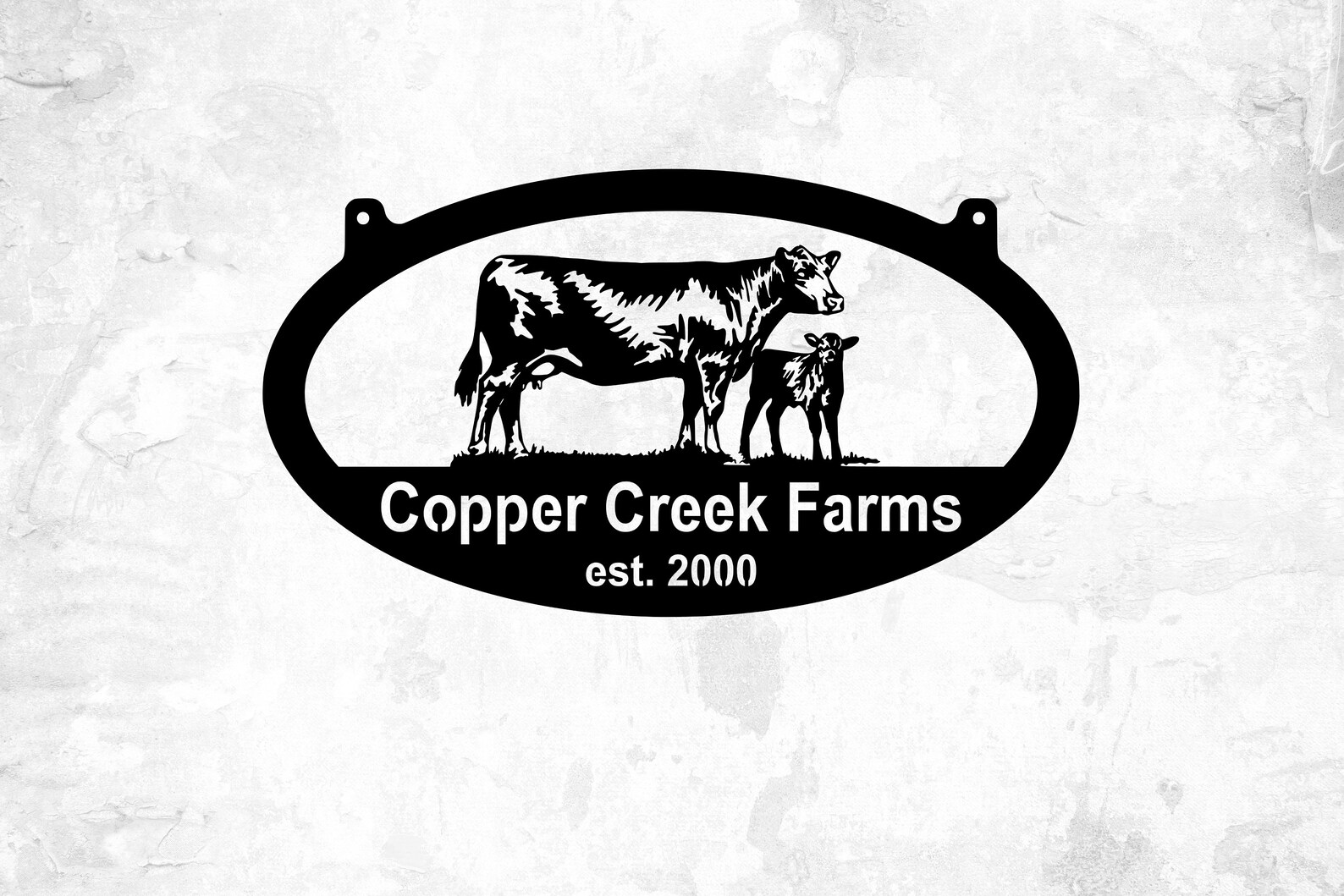 Custom Metal Sign, Cow Calf Sign , Farm Sign, Barn Sign, Cows , Custom ...