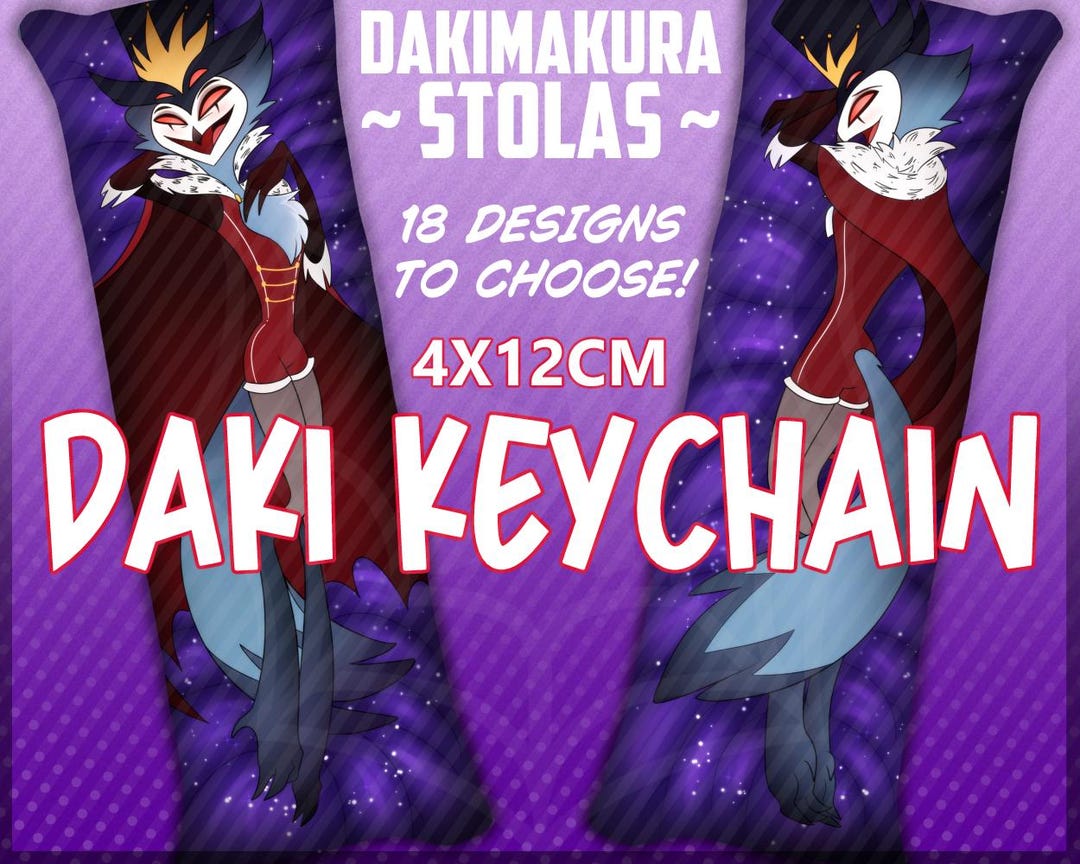 MTO Helluva Boss Stolas Dakimakura Keychain fan Made - Etsy