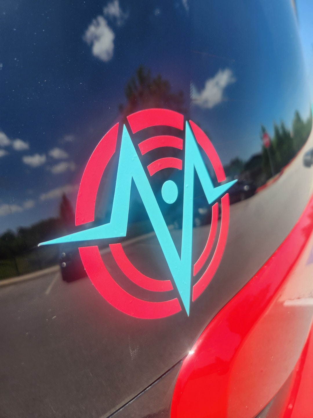 LIMITED | Hazbin Hotel Voxtek Vox Logo Car Decal Window Sticker (fan ...