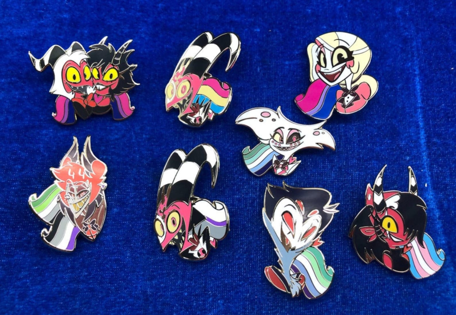Helluva Boss Pride Enamel Pins | Etsy