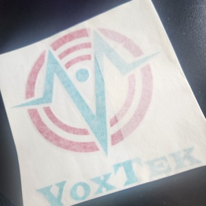 Hazbin Hotel Voxtek Vox Logo Car Decal Window Sticker fan Made - Etsy