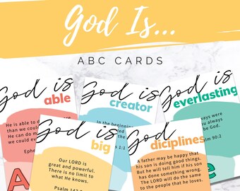 Scripture Memory Cards for Kids - Etsy