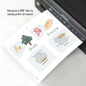 Printable Names of God ABC Flashcards, Christian Alphabet Scripture ...