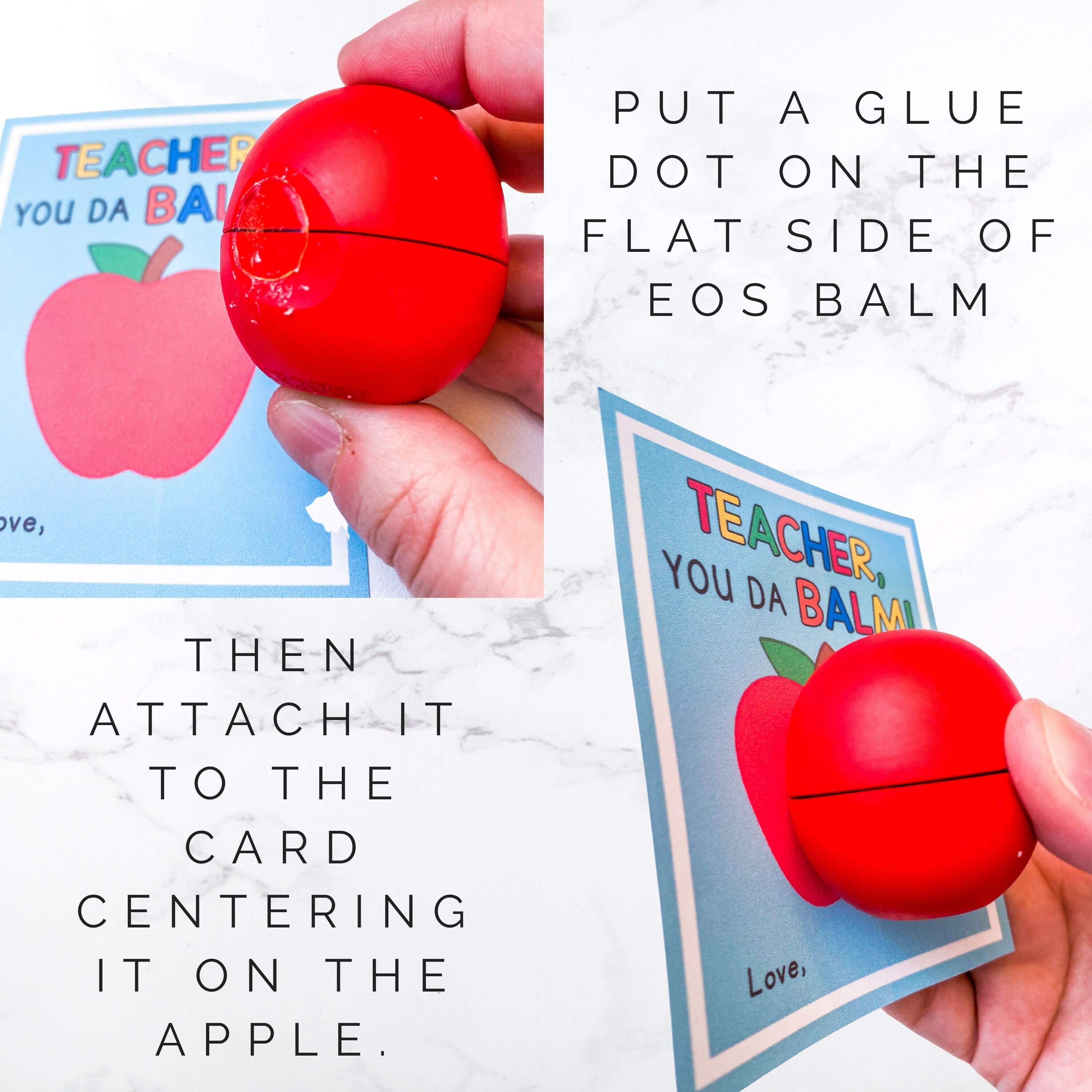 You're the Balm Tags Printable, Teacher Appreciation, Staff ...