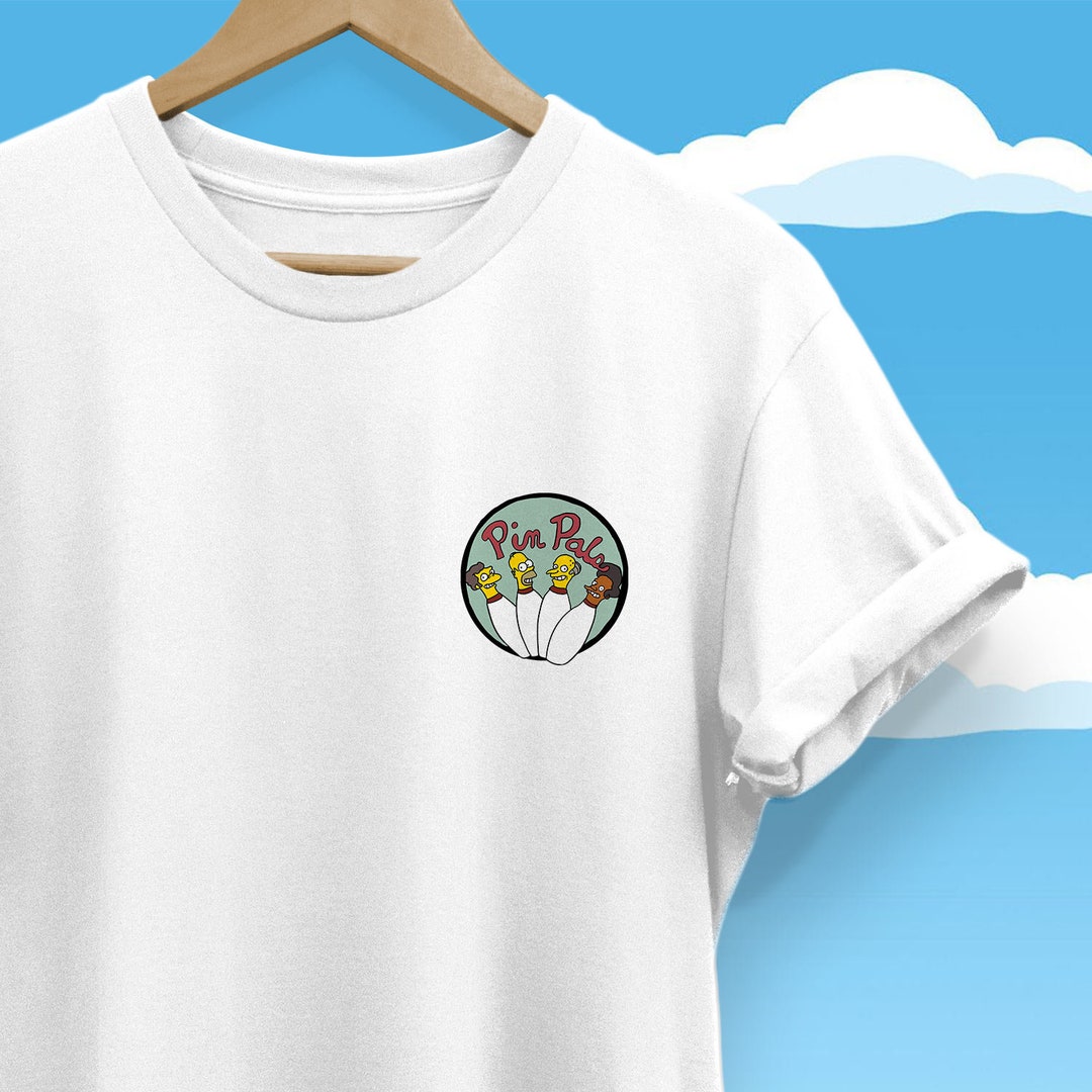 Simpsons Themed Shirt 'PIN PALS' Fan Unisex Softstyle T-shirt Unisex ...
