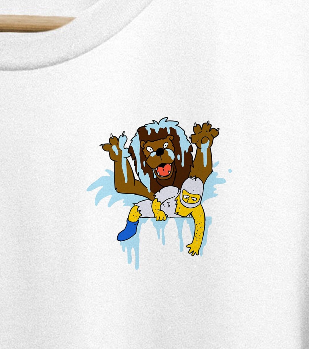 Simpsons Themed Shirt 'lance Murdock-daredevil' Fan Unisex Softstyle T ...