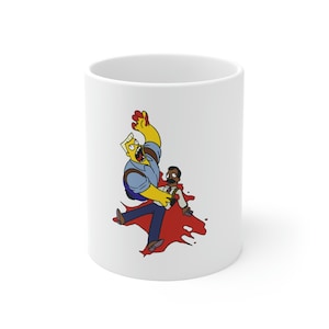 The Simpsons Themed Mendoza Simpsons Mcbain Mug 11ozsimpsons-themed ...
