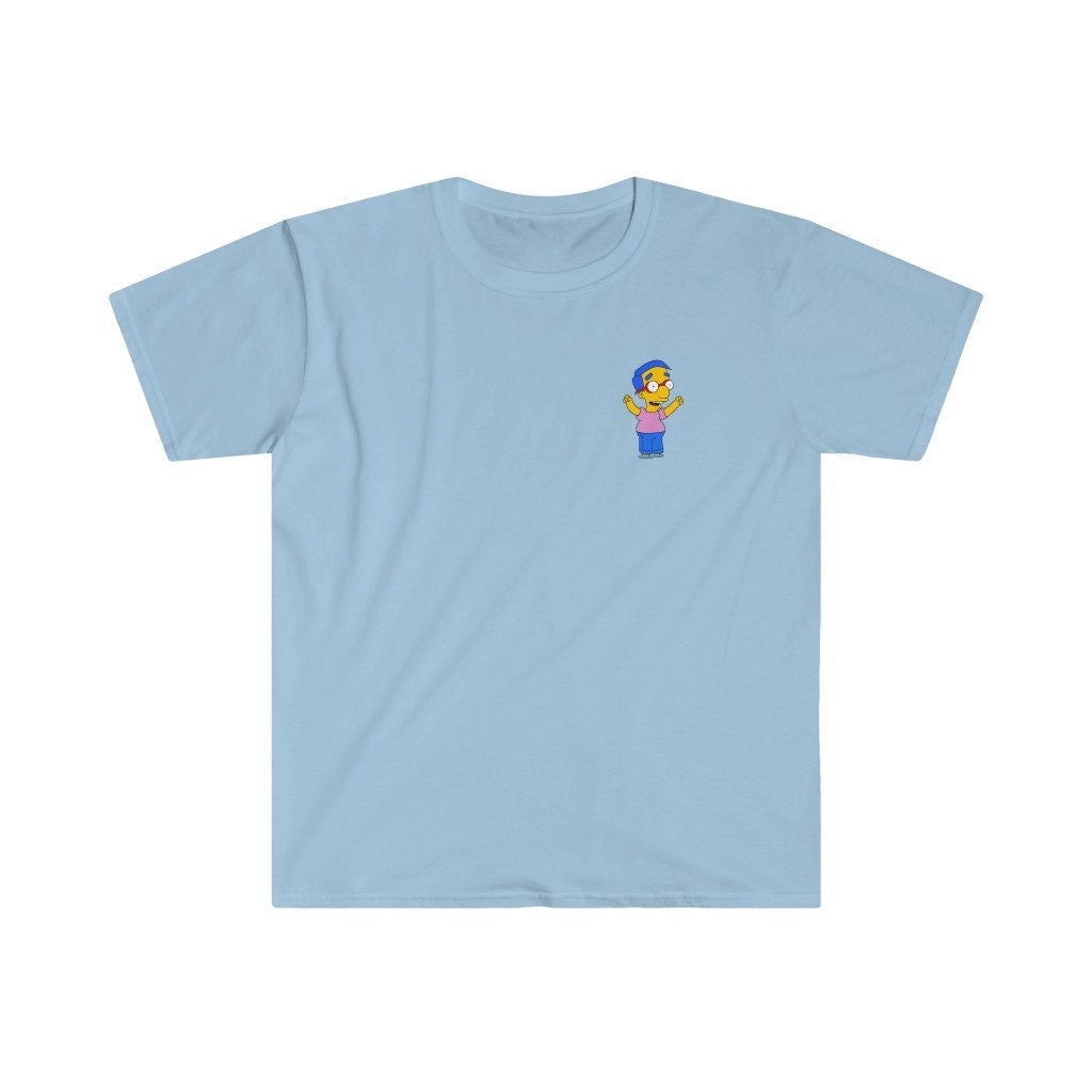 The Simpsons Themed - Shirt 'milhouse Calves' Fan Unisex Softstyle T ...