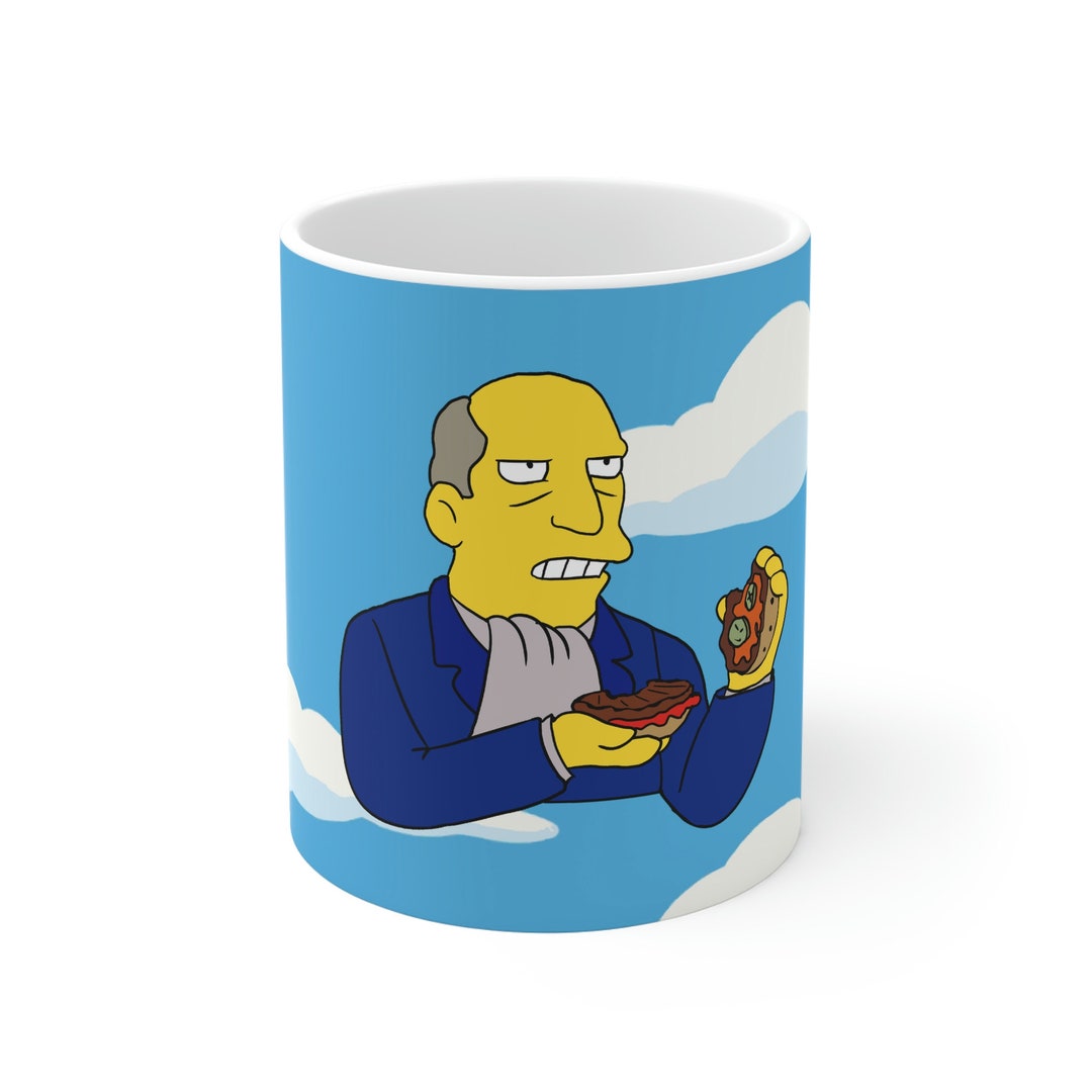 The Simpsons Themed Steamed Hams Mugsimpsons-themed Bespoke Bart ...