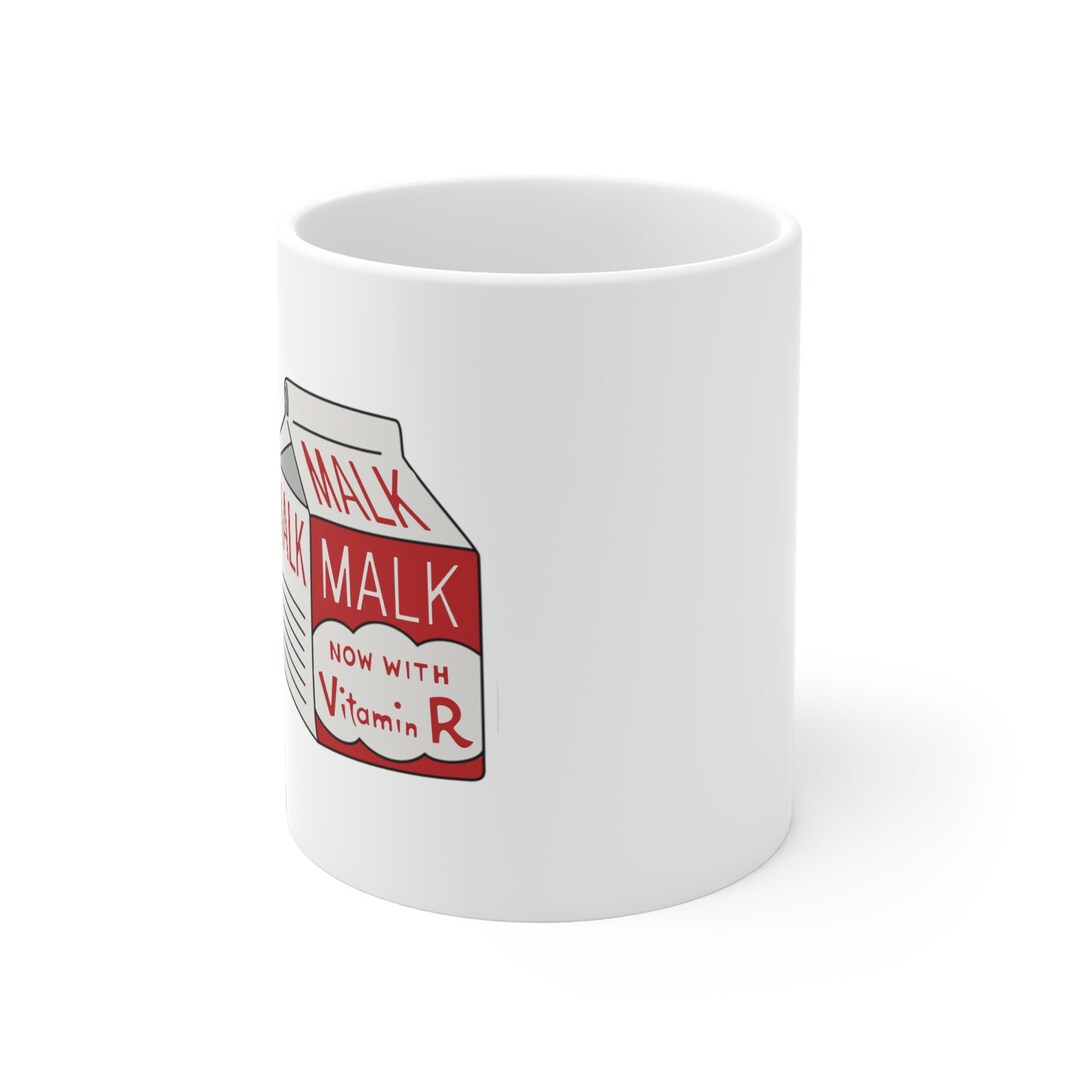 The Simpsons Themed MALK Mug Small 11oz - Etsy
