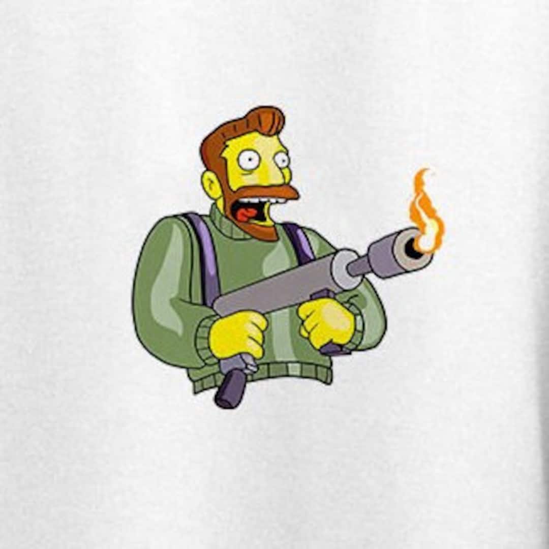 The Simpsons Themed Shirt 'hank Scorpio' Fan Unisex Softstyle T-shirt ...