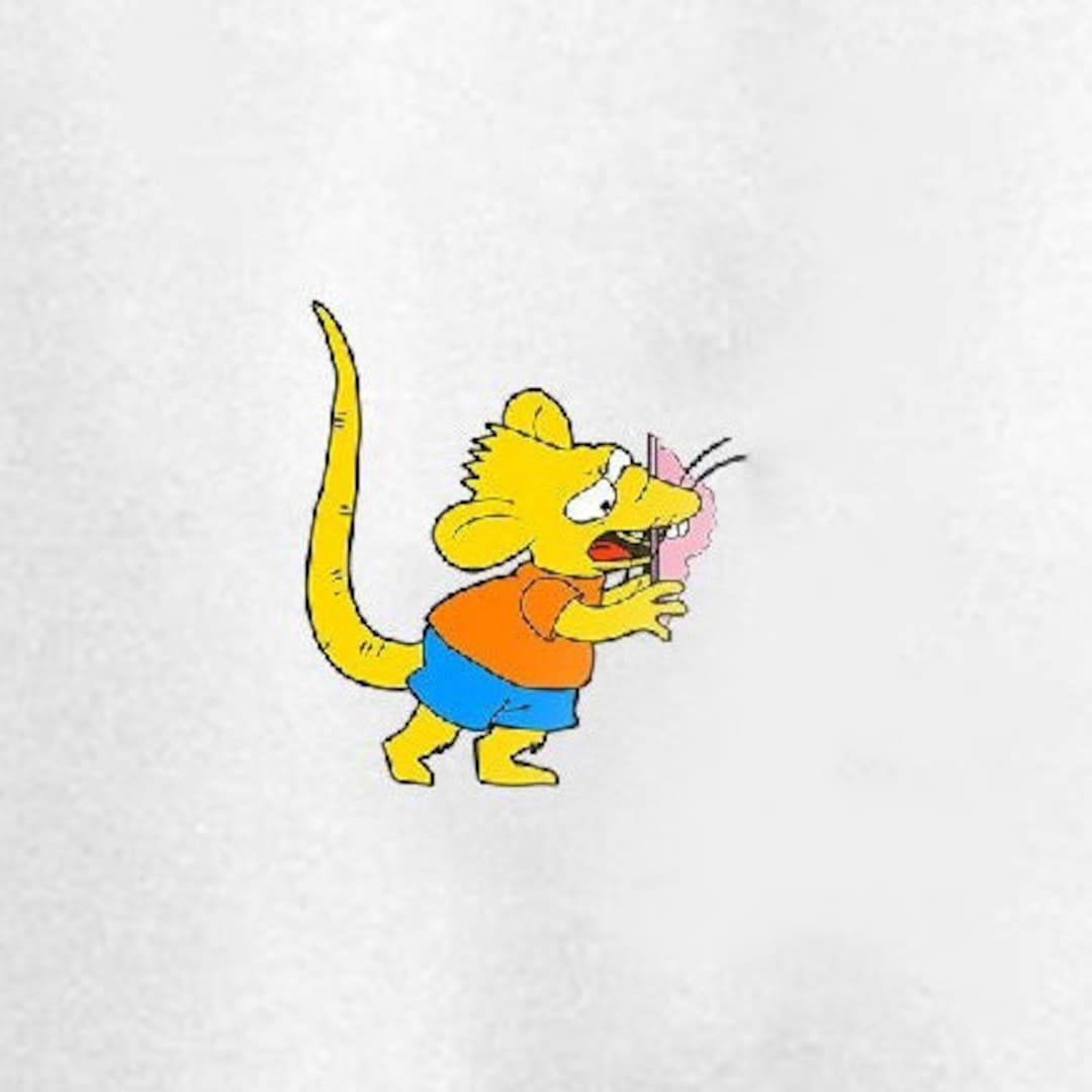 The Simpsons Themed Shirt 'ratboy' Fan Unisex T-shirt Unisex Ultra ...