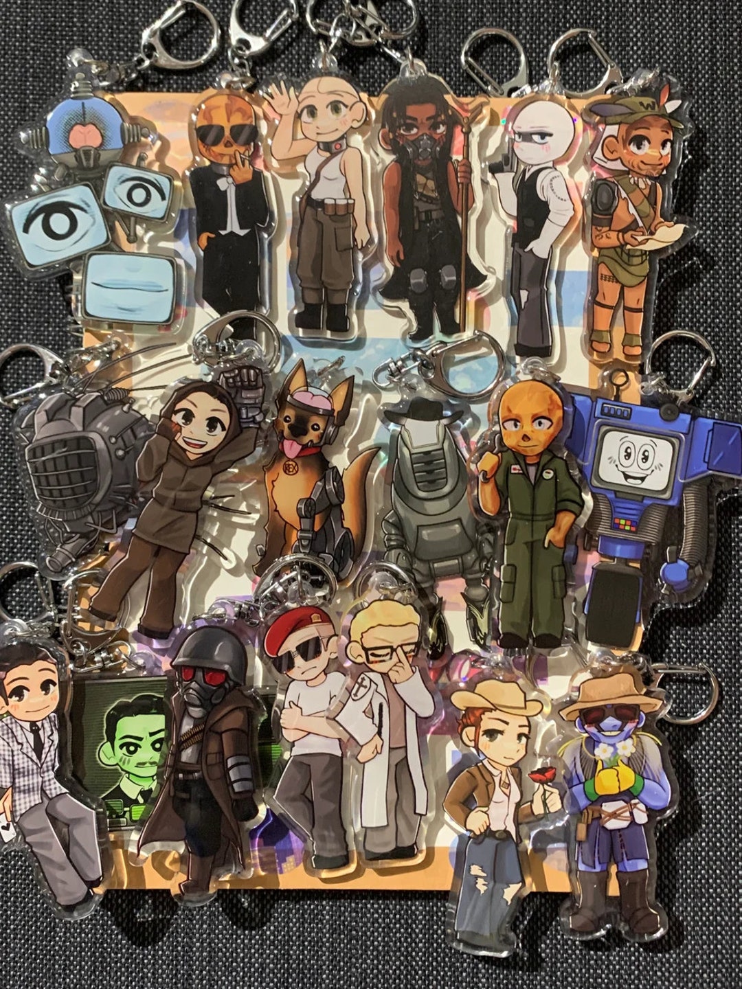 Fallout New Vegas Acrylic Charms - Etsy