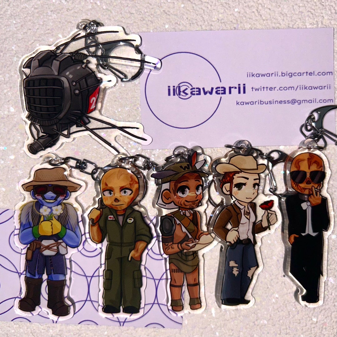 Fallout New Vegas Acrylic Charms - Etsy