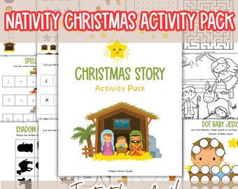 Christmas Nativity Activities for Kids, Christian Christ Centered ...