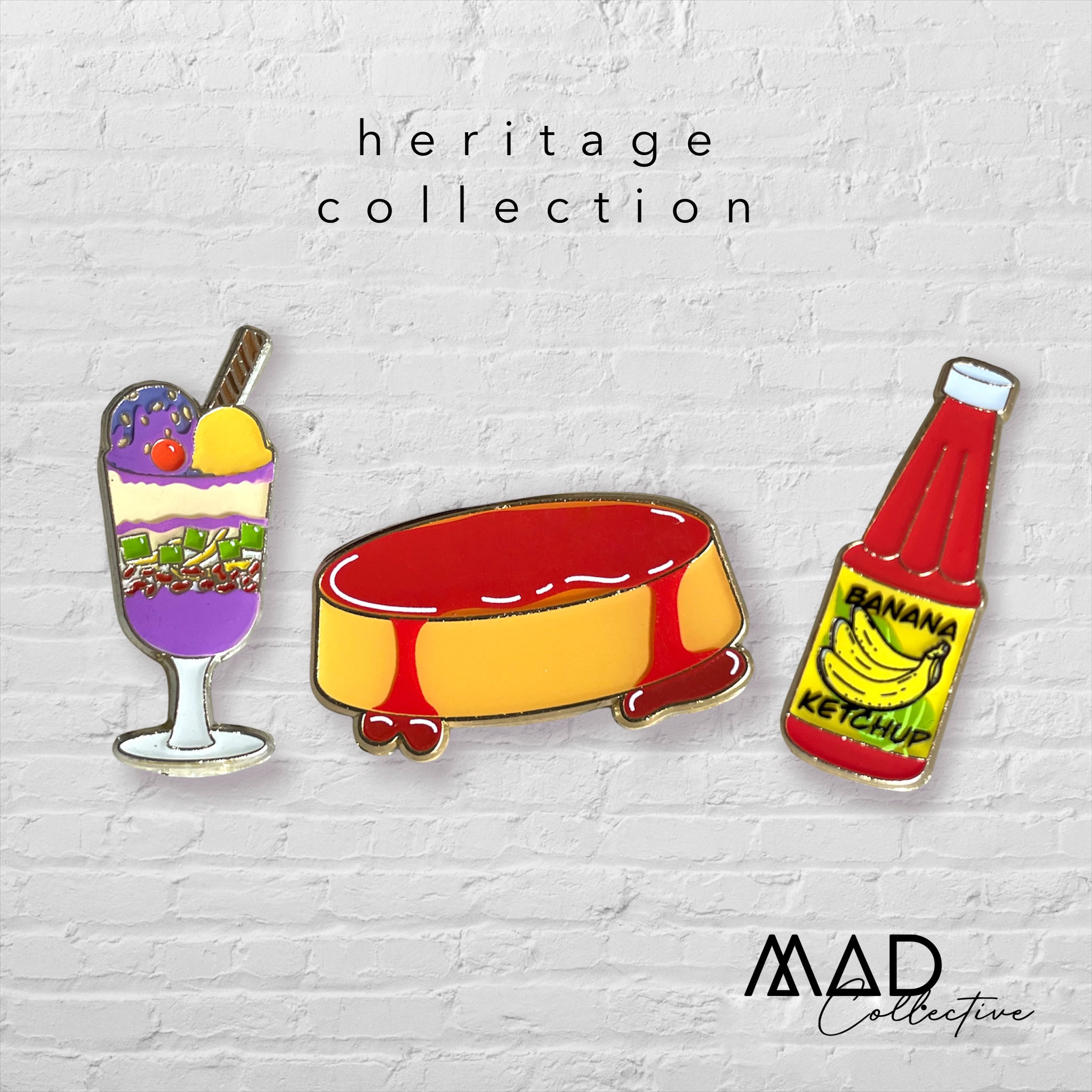 Filipino Trio Enamel Pins - Etsy