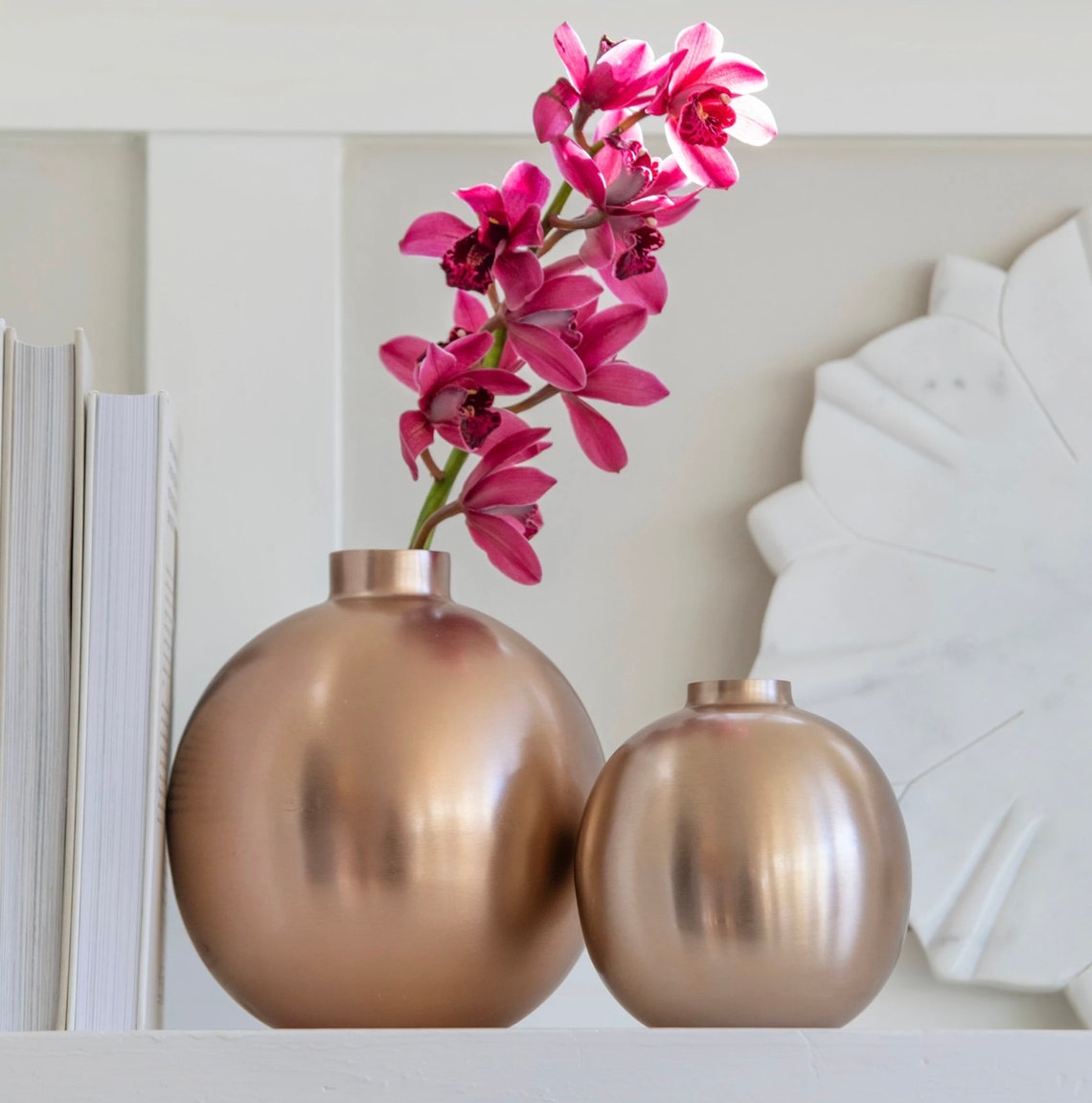 Rose Spherical Vase, Small - Etsy