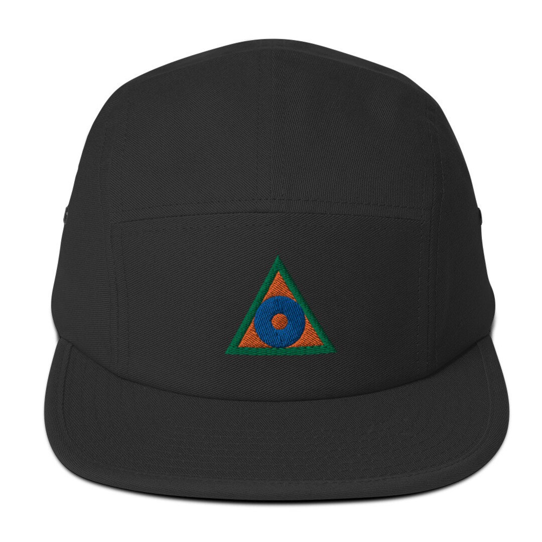 Five Panel Fire Triangle Cap - Etsy