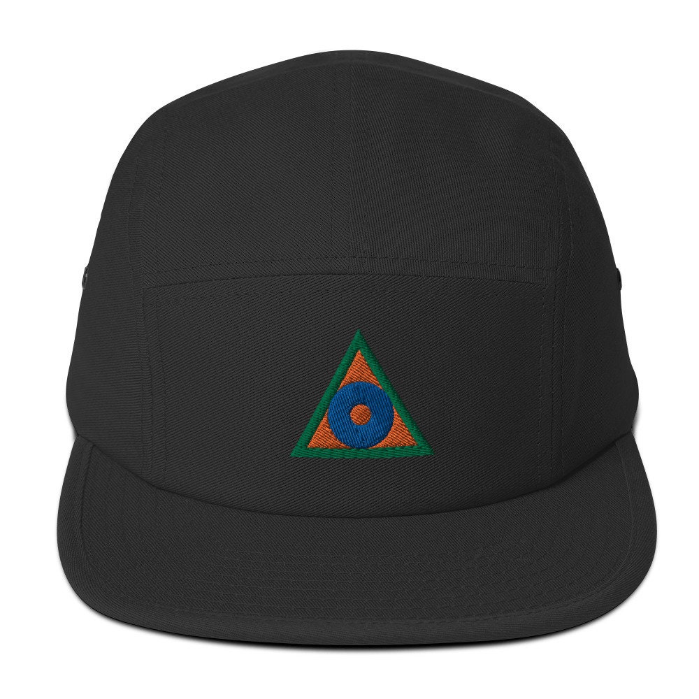 Five Panel Fire Triangle Cap - Etsy