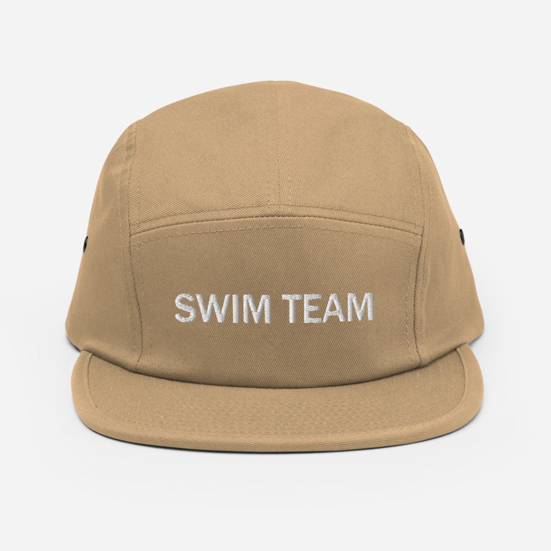 Five Panel Swim Team Cap - Etsy