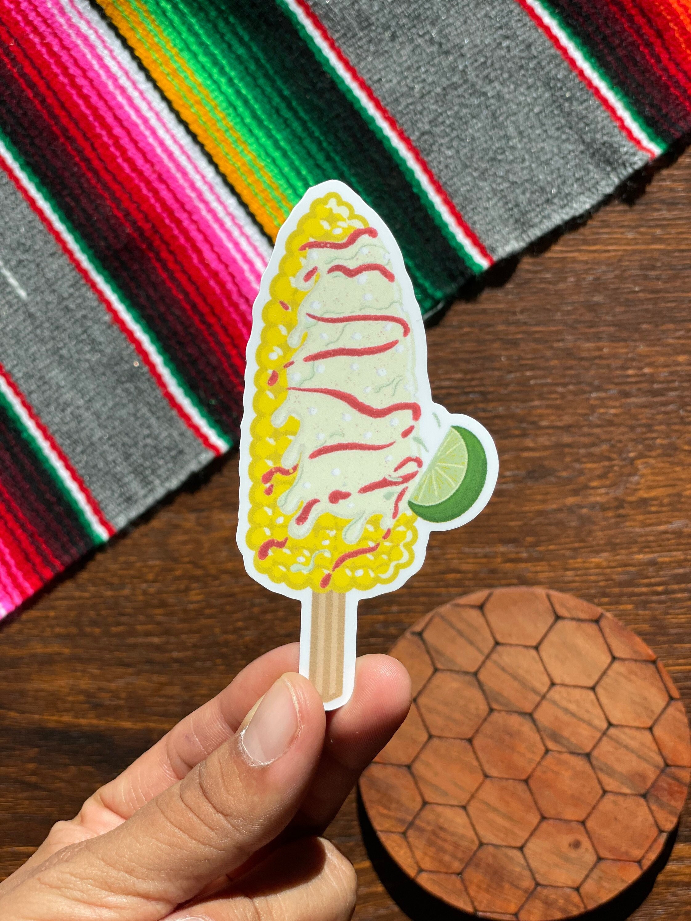 Elote Sticker, Street Corn Sticker - Etsy