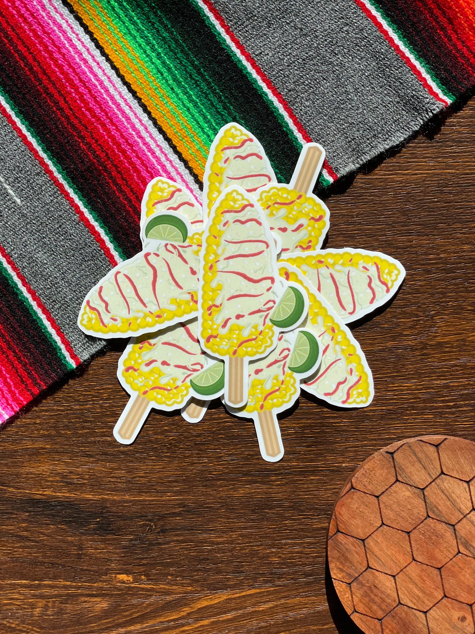 Elote Sticker, Street Corn Sticker - Etsy