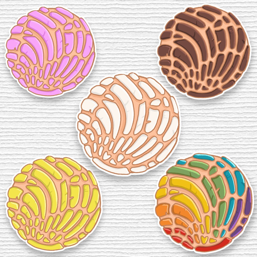 Concha Sticker, Pan Dulce Sticker - Etsy