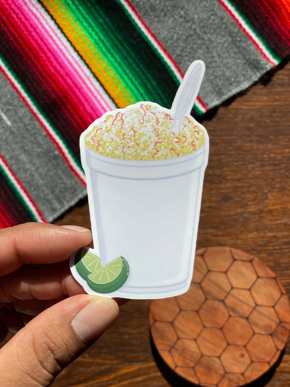 Esquite Sticker, Street Cup Corn Sticker - Etsy