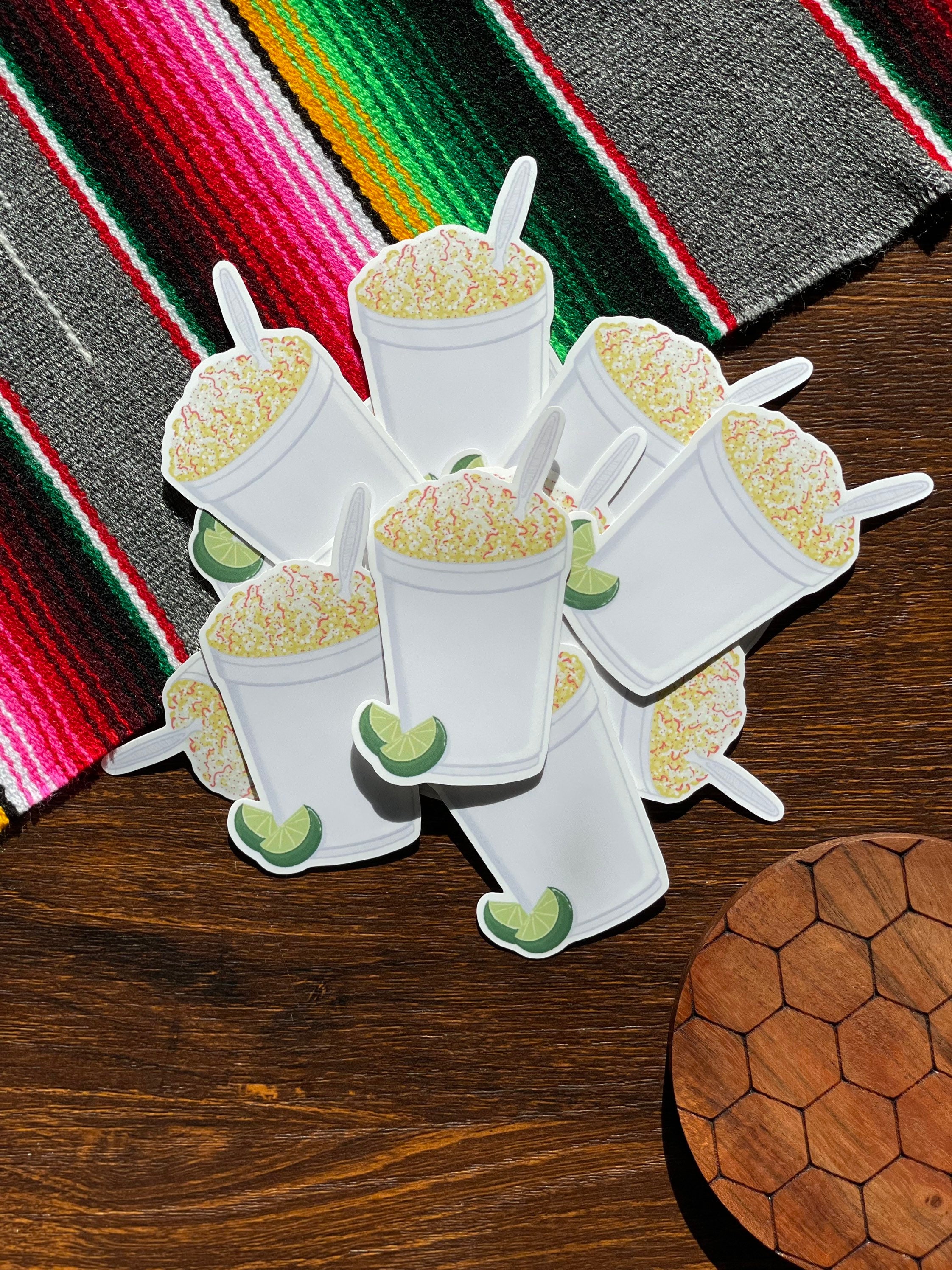 Esquite Sticker, Street Cup Corn Sticker - Etsy