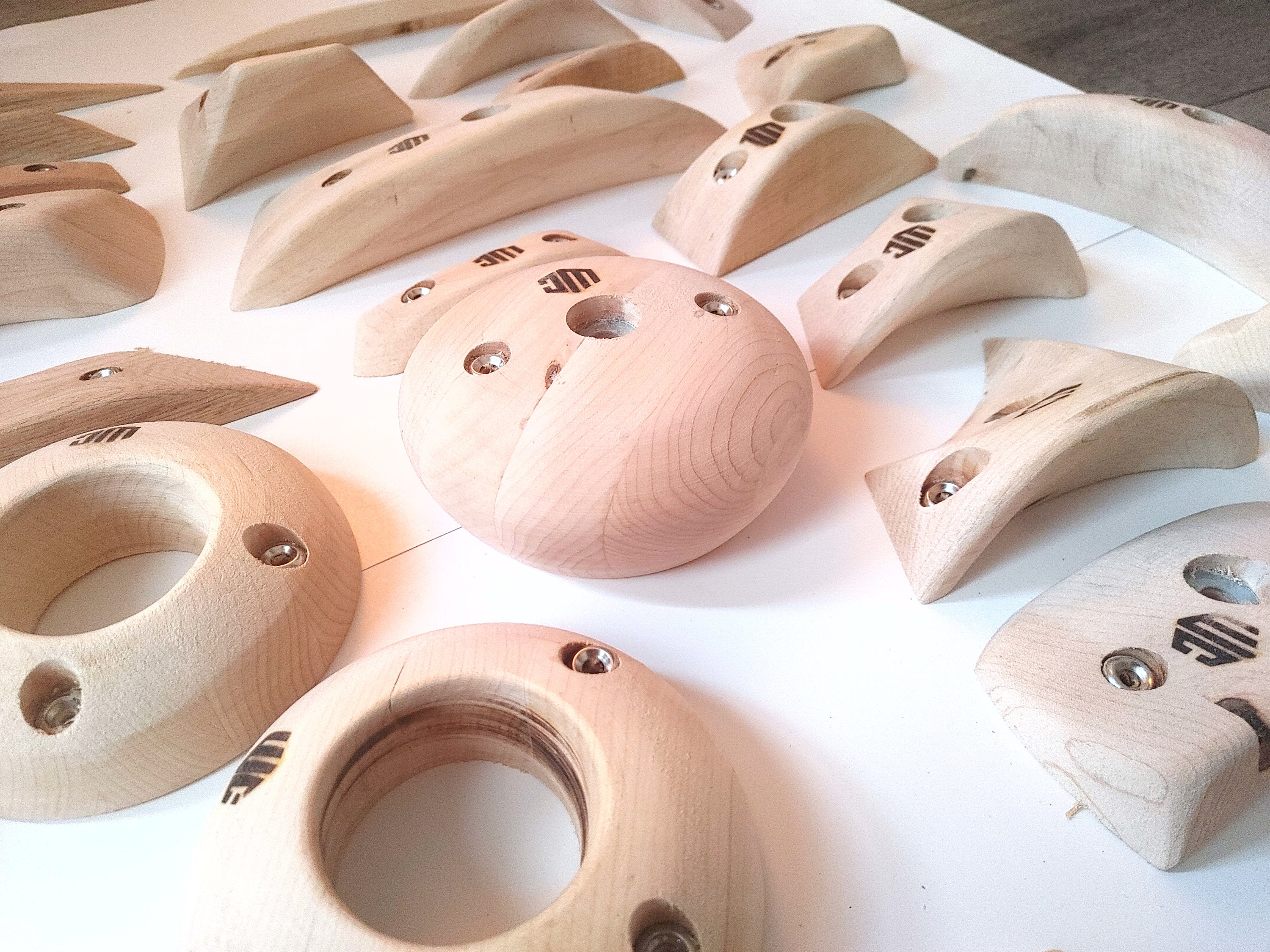 Wooden Climbing Holds Set 30 Holds - Etsy