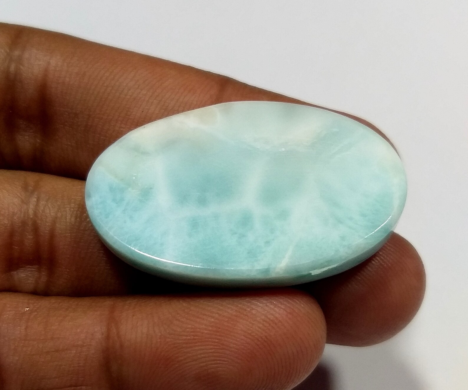 57 CT Larimar Gemstone Best Quality Larimar Loose Gemstone - Etsy