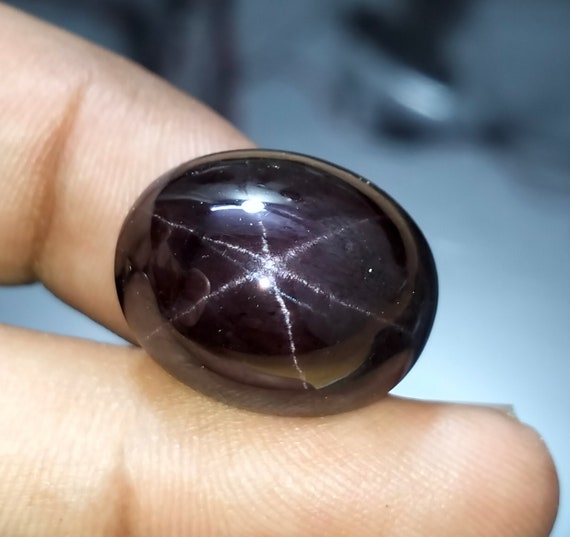 32 CT Natural Star Garnet Oval Stargarnet Sterling Silver Star Garnet Gemstone 18x15x10 MM Natural Red Star Garnet Star Garnet Cabochon. Etsy UK