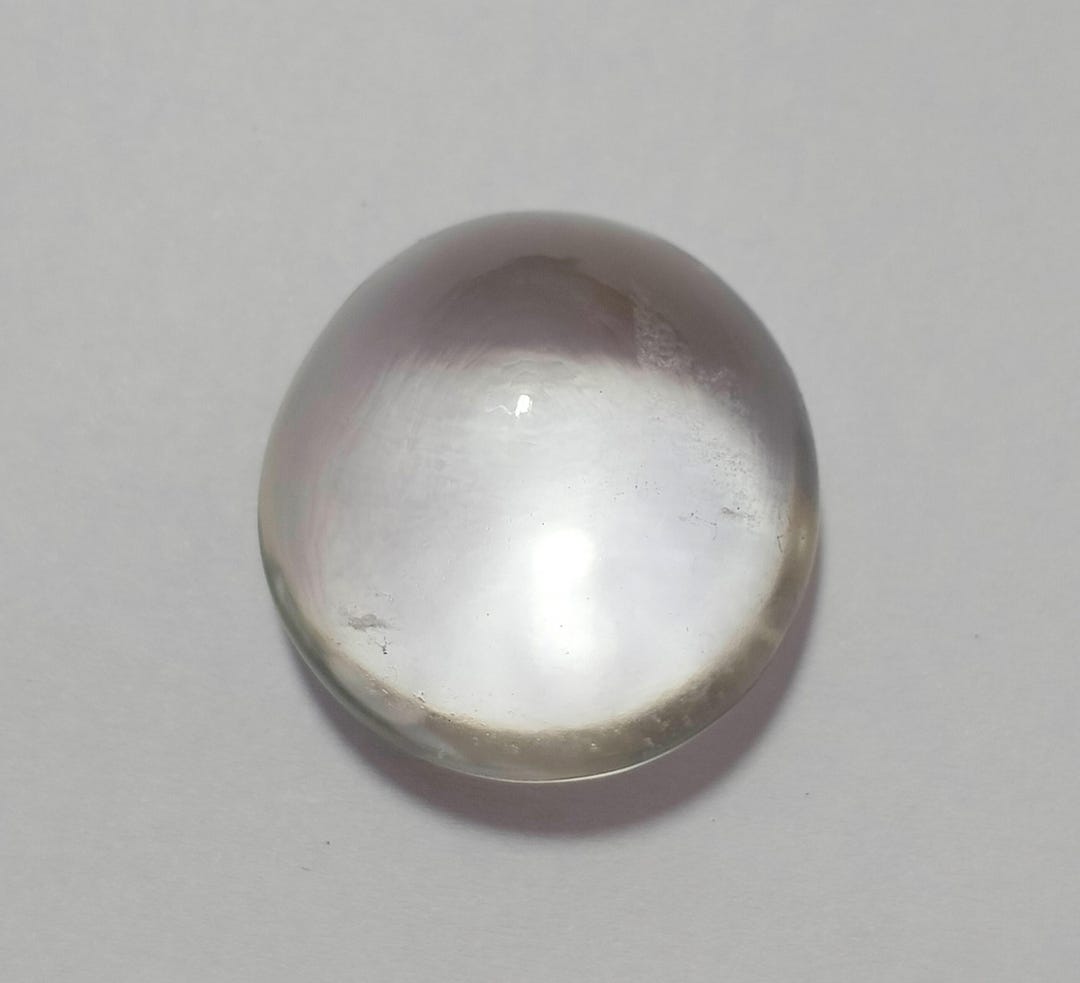 77 Carat, Beautiful Natural Crystal Quartz Cabochon Gemstone, Excellent ...