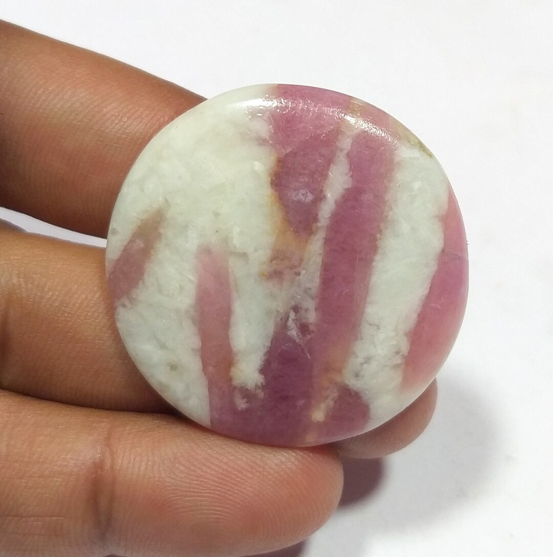 Rubin in Matrix Turmalin Edelstein Handgemachte Rubin Cabochon Schmuck ...