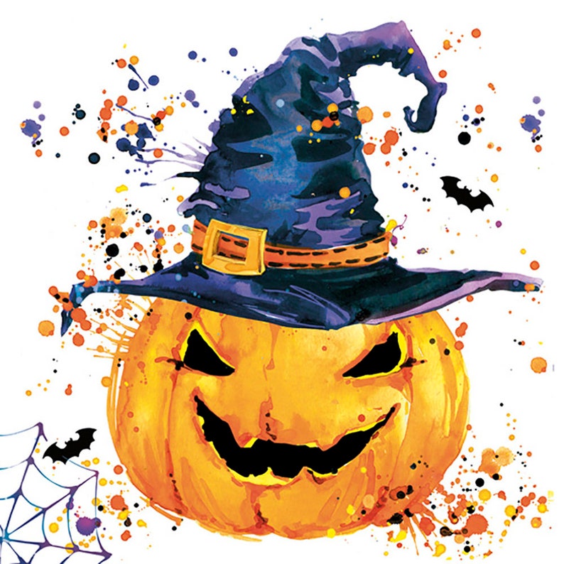 3-PLY Halloween Tissue Paper Decoupage Napkins 33cm X 33cm - Etsy