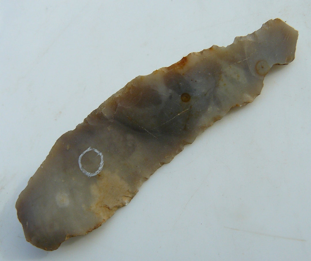 Flint Blade or Scraper Tool - From Near Stonehenge (aldbourne ...