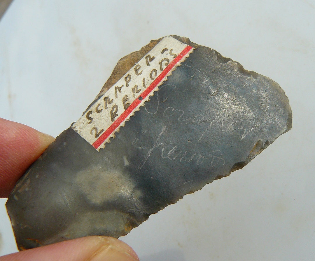 Flint Scraper Tool - From Near Stonehenge (aldbourne, Wiltshire, UK ...