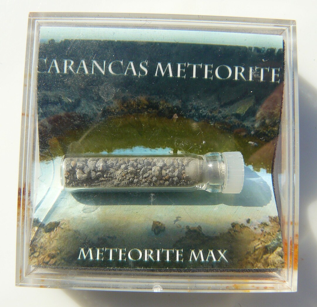 Carancas Meteorite - Vial of Fragments and Dust - 1.6g - Peru - H4-5 ...