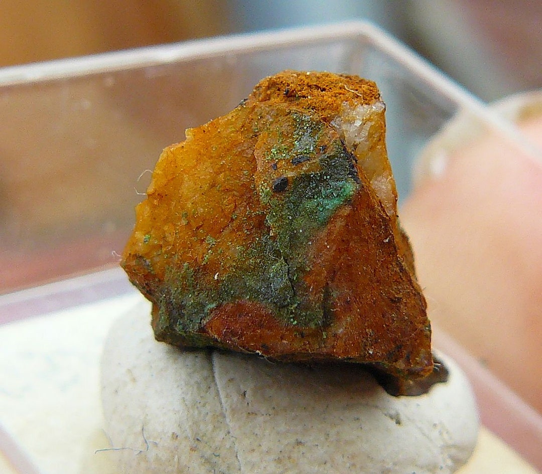 Bayldonite - Rare Green Crystals - Penberthy Croft Mine, St Hilary ...