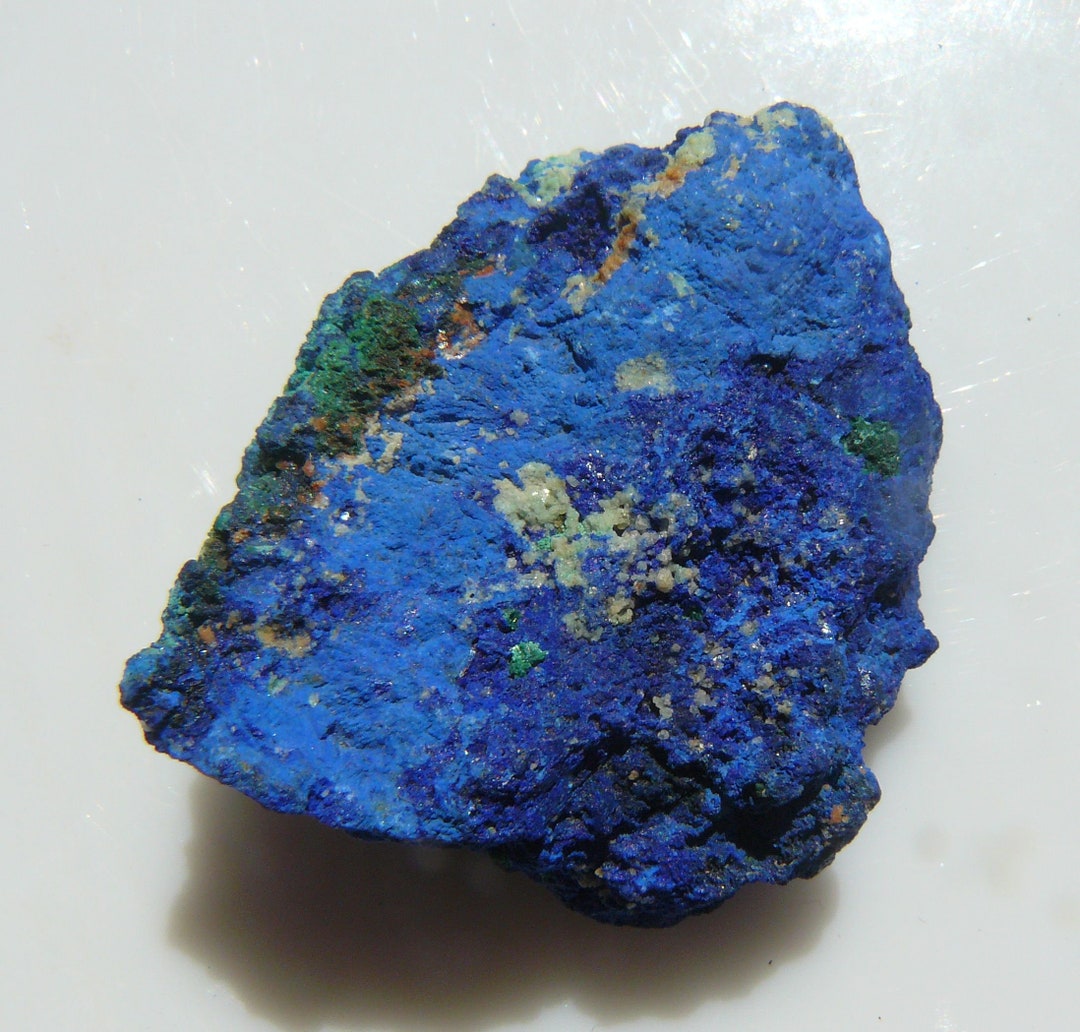 Azurite Dikulushi Mine, Haut-katanga, DR Congo 41x31x15mm / 24g Natural ...