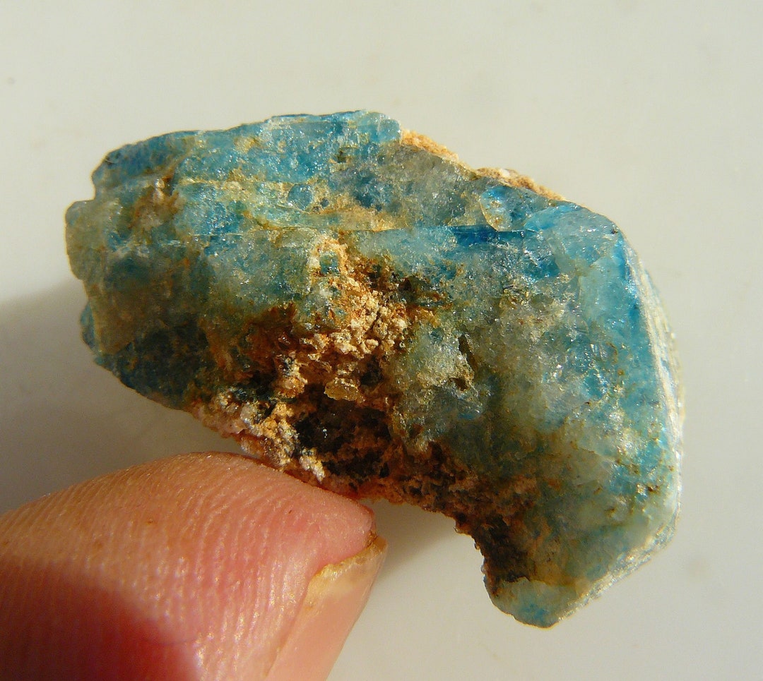 Euclase - Last Hope Mine, Karoi, Zimbabwe - LARGE: 29x19x15mm / 53.7 ...
