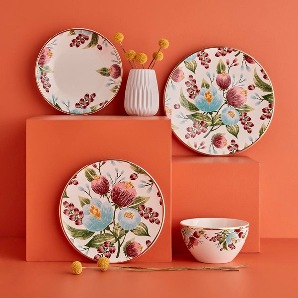 Floral Dinnerware - Etsy