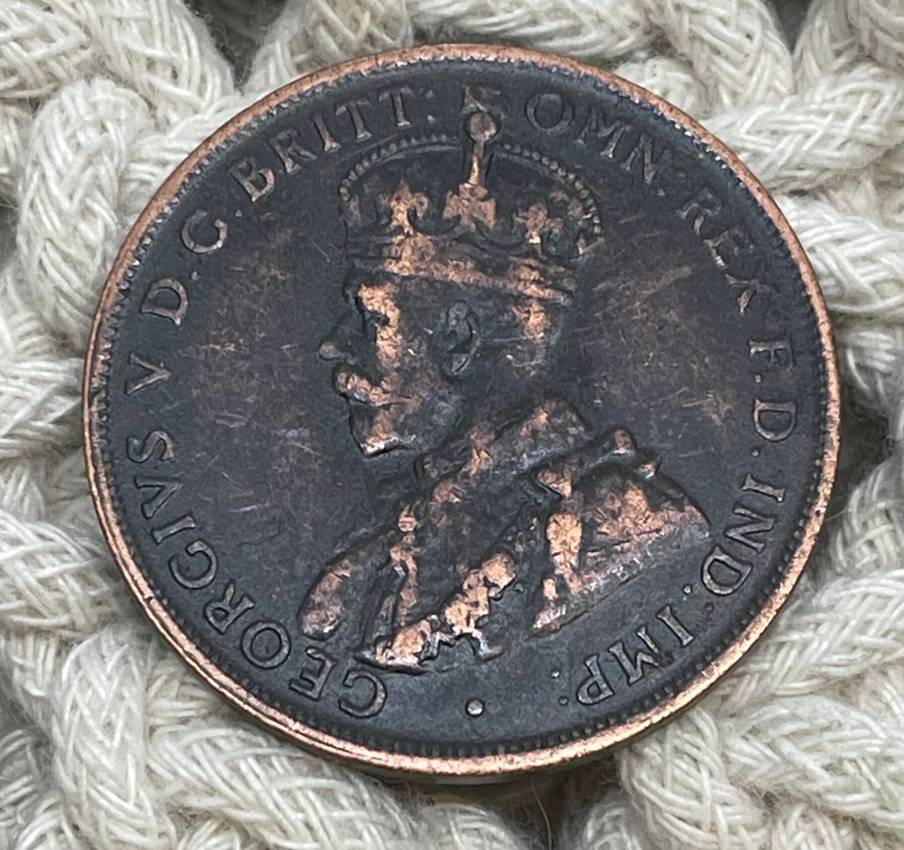 1925 Australian Penny REPRODUCTION - Etsy Australia
