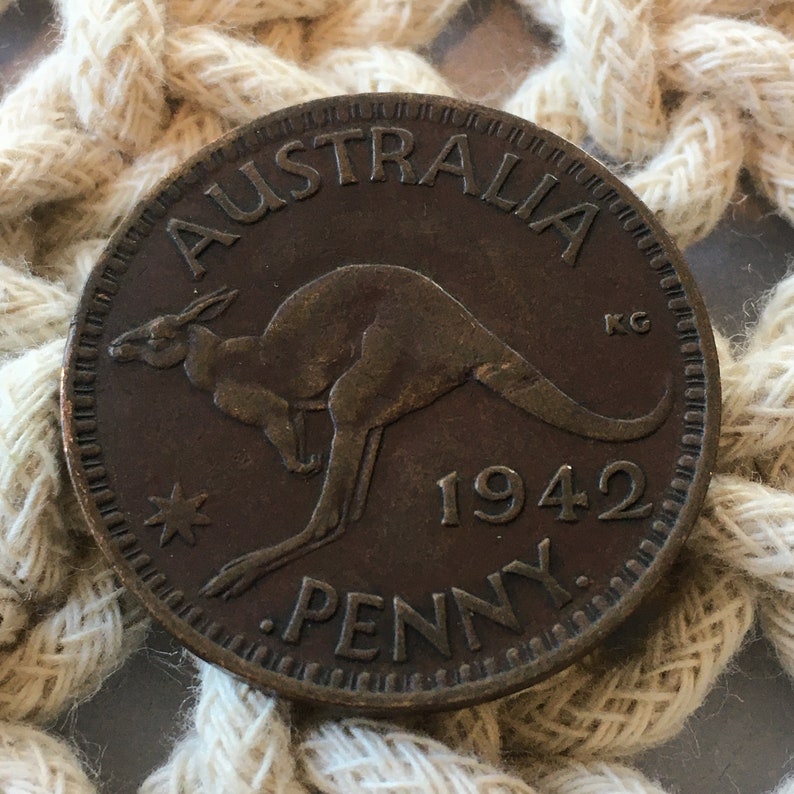 1942 Australian Penny | Etsy