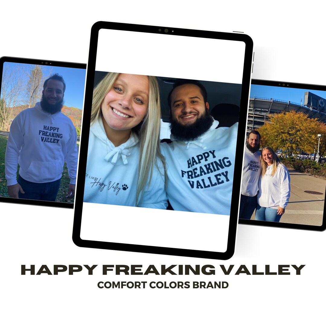 Happy Freaking Valley (comfort Colors) - Etsy
