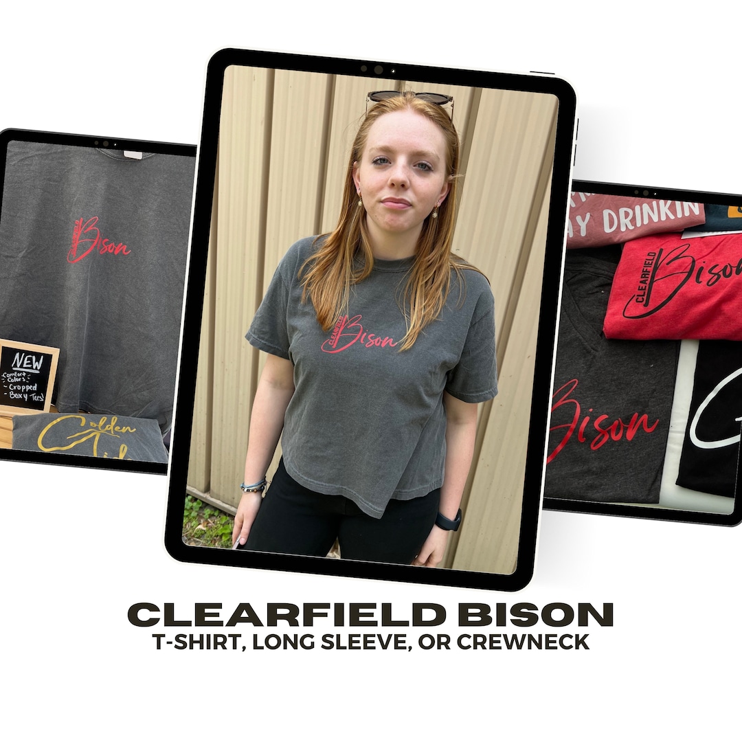 Clearfield Bison (comfort Colors) - Etsy