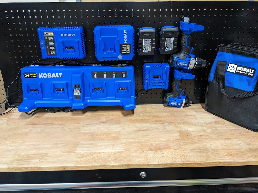 Kobalt 24v Max Tool Storage Pegboard Combo for 2 Tool Kit - Etsy