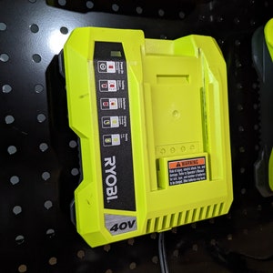 Ryobi 40v OP401 Pegboard Mount for Lithium Ion Battery Charger - Etsy