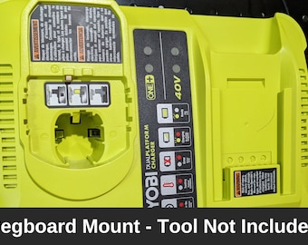 Ryobi 40v OP403A Pegboard Mount for Lithium Ion Battery - Etsy